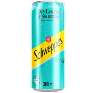 Schweppes Dry Lemon 300ml Can | Bar Keeper