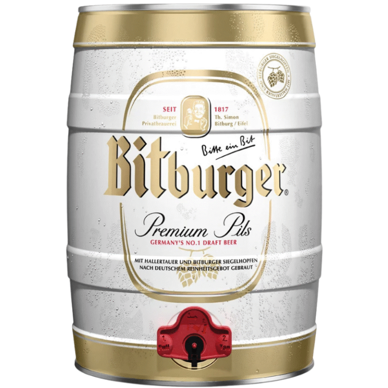 Bitburger Premium Pils 5 Litre Keg | Bar Keeper